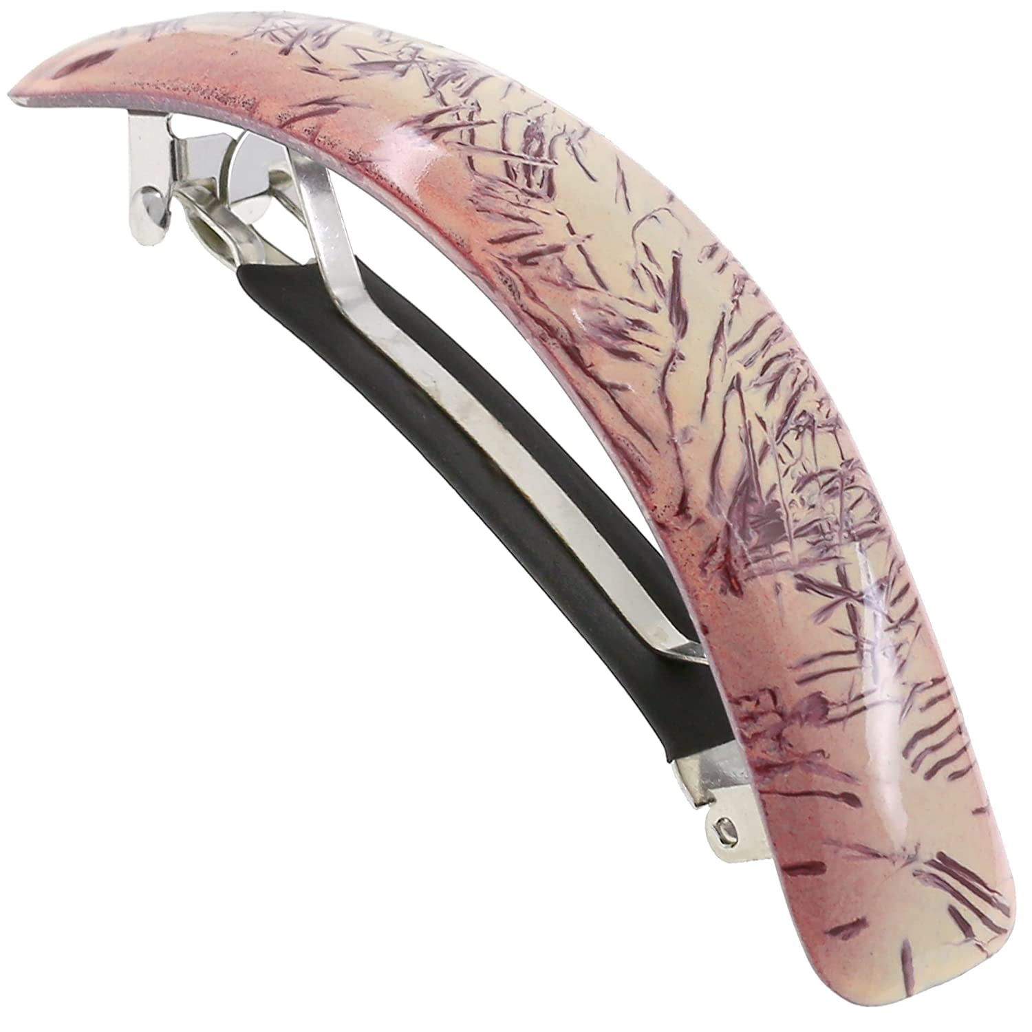 Camila Paris CP3332 French Hair Barrette Clip for Girls, Bordeaux ...