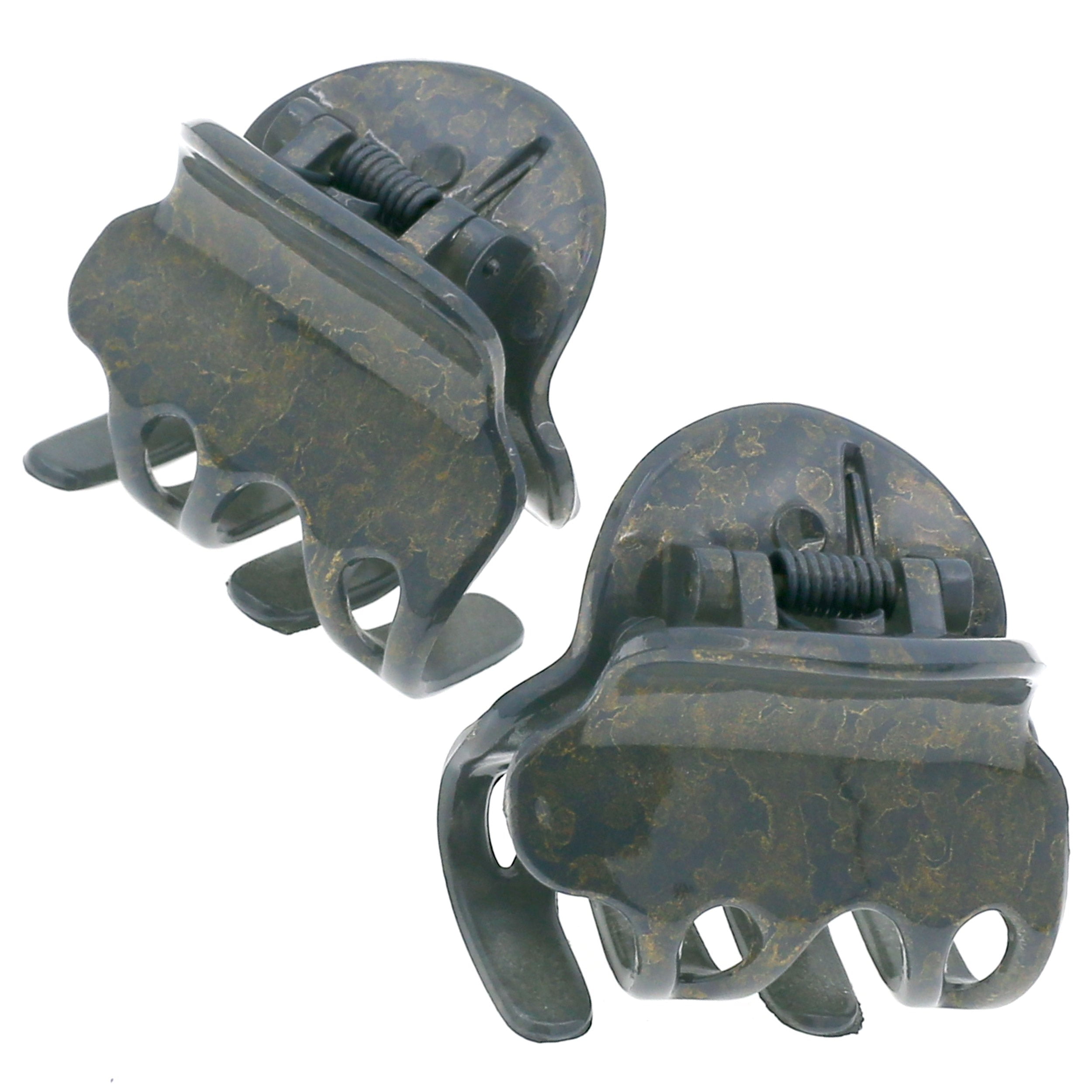 Camila Paris NV36 French Hair Clip for Women, Set of 2 Small Tortoise ...