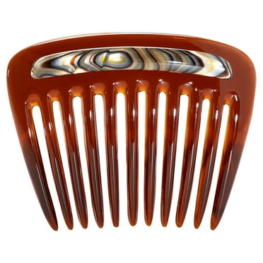 Camila Paris CP2900/2 French Hair Side Comb Small Rounded, White French ...