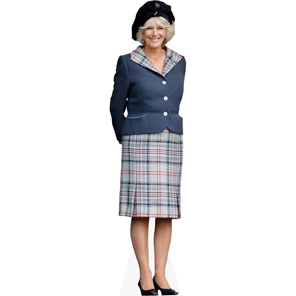 Camilla Queen Consort (Tartan) Lifesize Cardboard Cutout Standee ...
