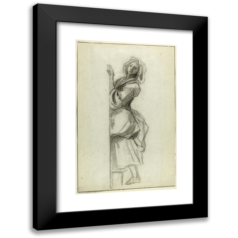 Camille-Joseph-Etienne Roqueplan 17x24 Black Modern Framed Museum Art ...