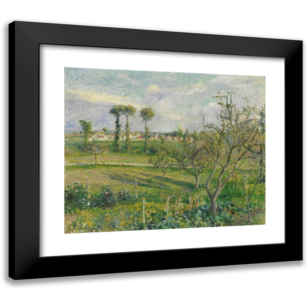 Camille Pissarro 17x15 Black Modern Framed Museum Art Print Titled ...