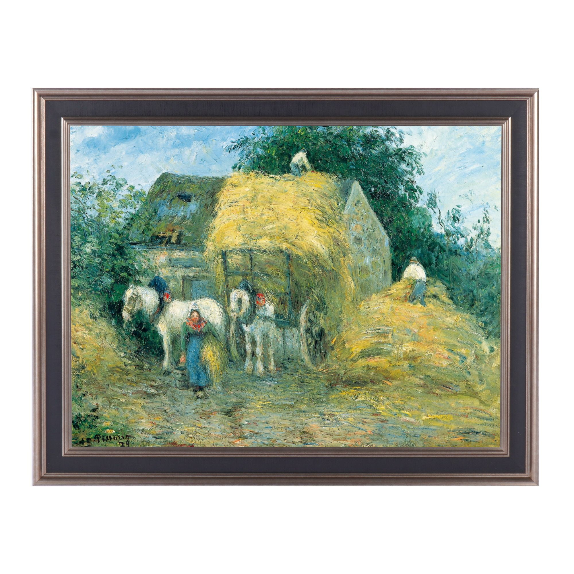 Camille Pissarro Canvas Wall Art–Famous Impressionist Canvas Paintings ...
