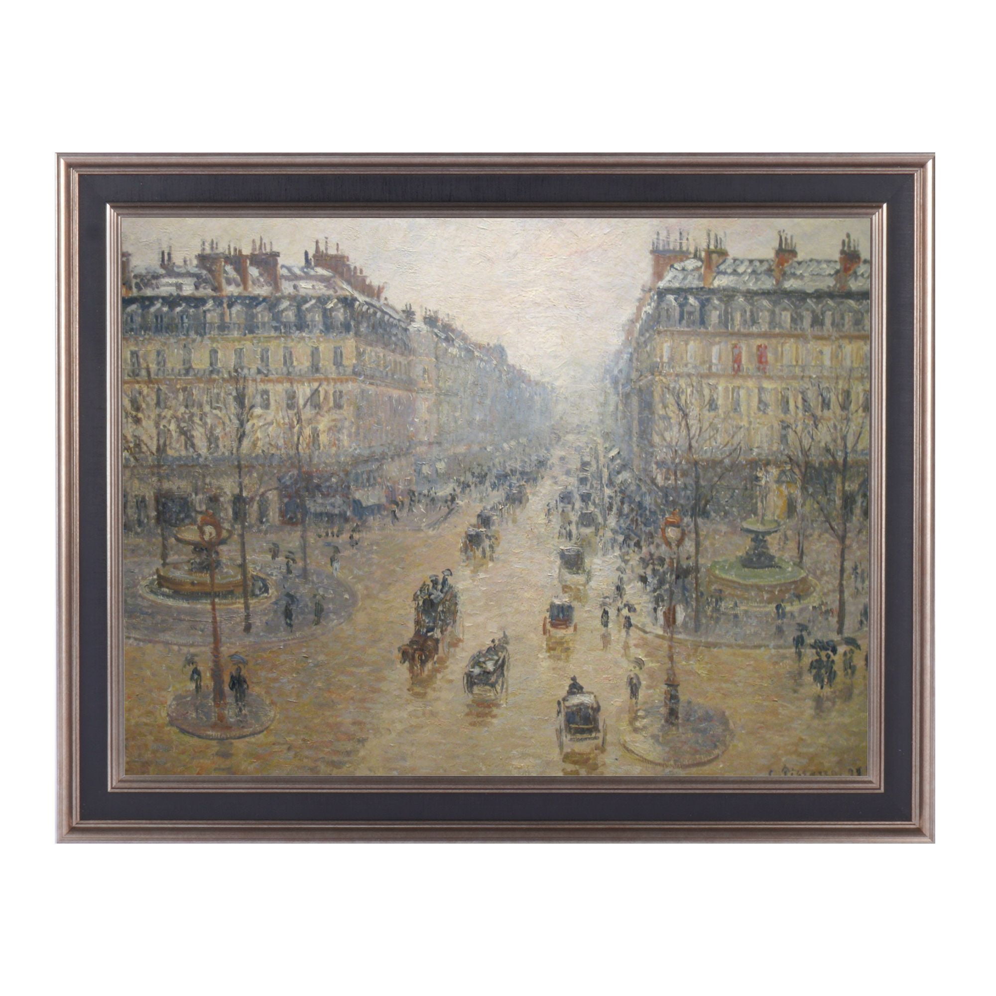 Camille Pissarro Canvas Wall Art–Famous Impressionist Canvas Paintings ...