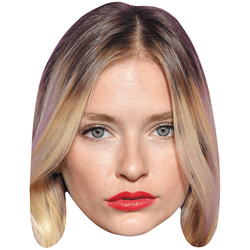 Camille Razat (Lipstick) Celebrity Mask, Flat Card Face, Fancy Dress ...