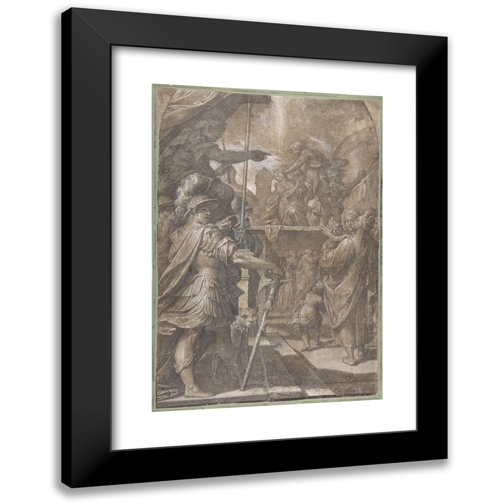 Camillo Procaccini 11x14 Black Modern Framed Museum Art Print Titled ...