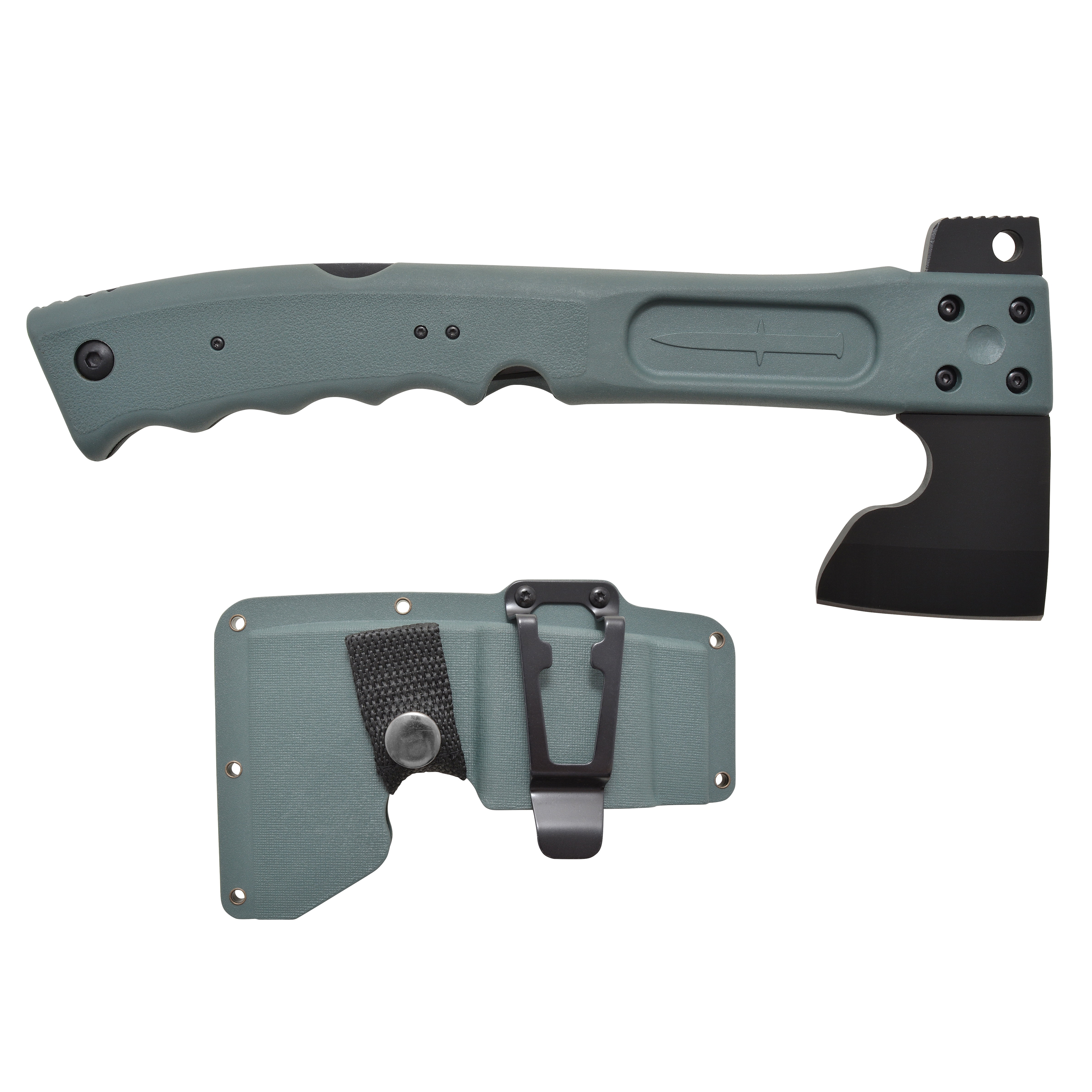 Camillus Camtrax 3-in-1 Hatchet 7" Lock Back Saw and Hammer, 2.75 ...