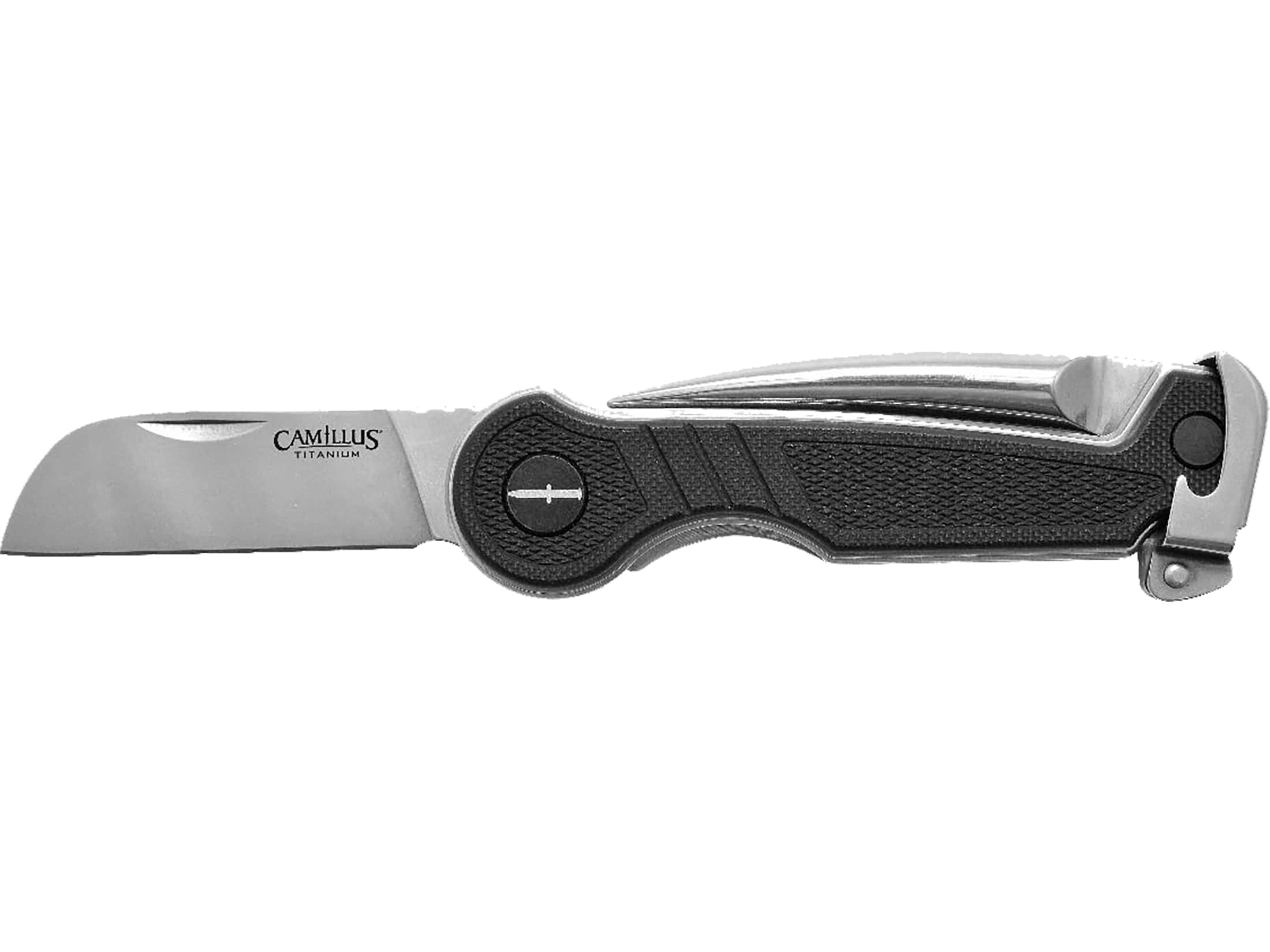 Camillus MarlinSpike 2.0 Pocket Knife 2.5" Sheepsfoot 440 Satin Blade G ...