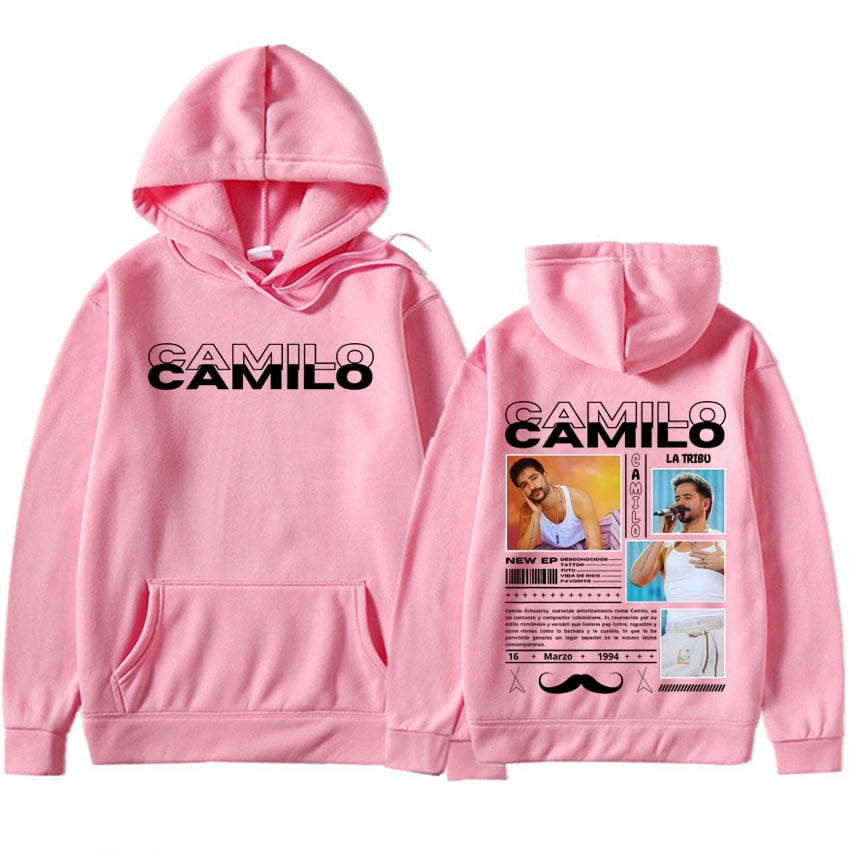 Camilo 2025 Merch Unisex Oversized Fleece Graphic Hoodie - Retro Pop ...