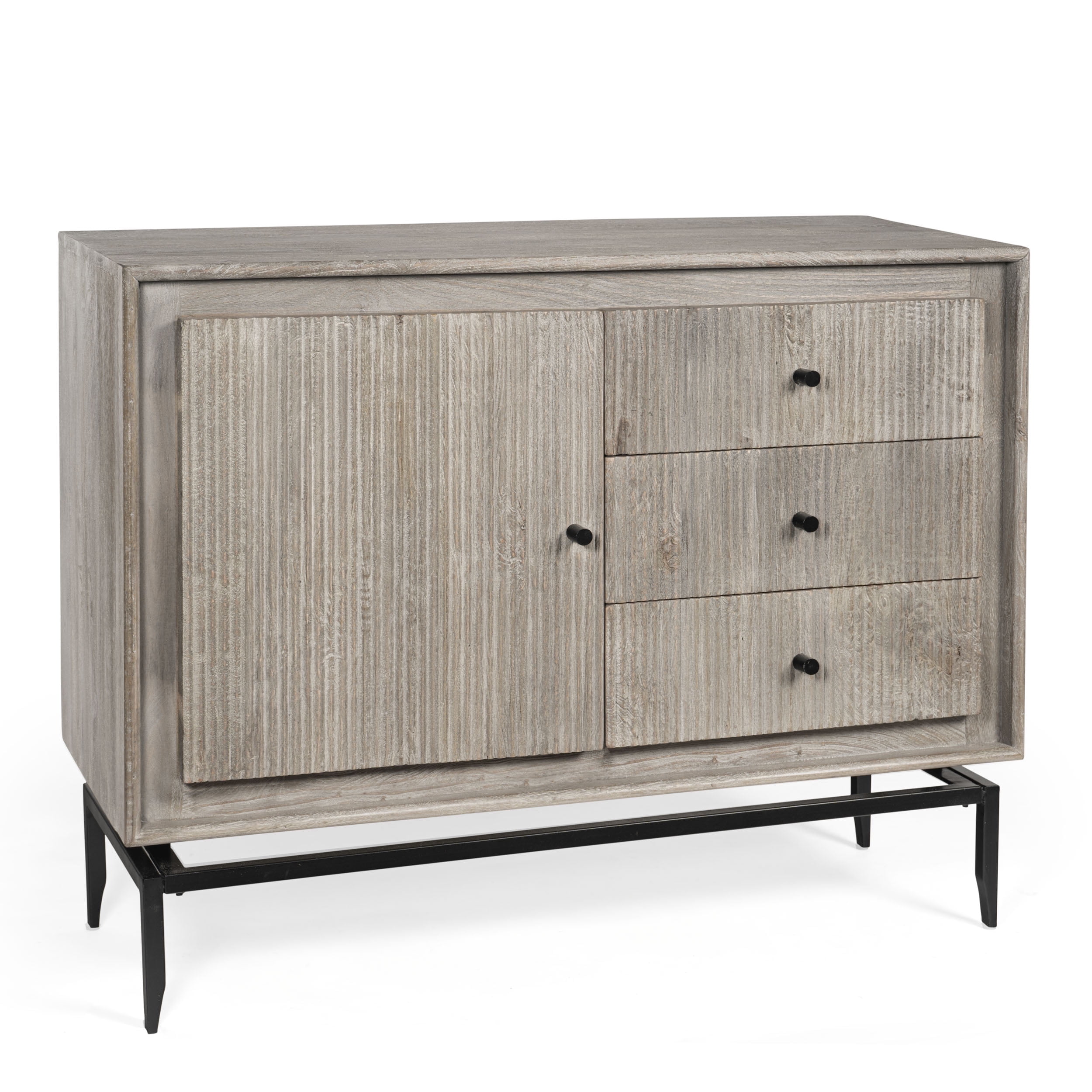 Camilo 3 Drawer Wood Accent Cabinet - Walmart.com