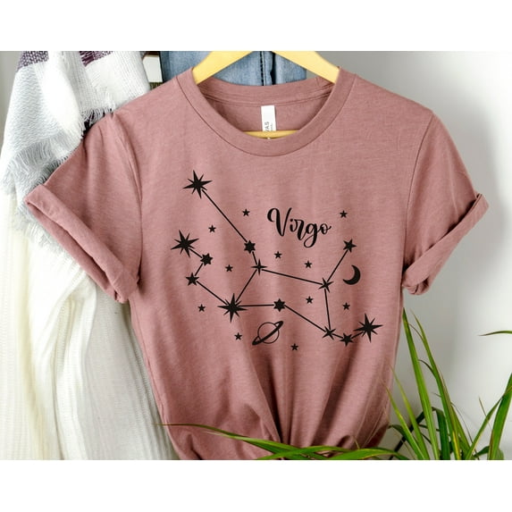 Camisa Virgo Camisa Zodiac Camisa de Astrología Regalo para Virgo ...