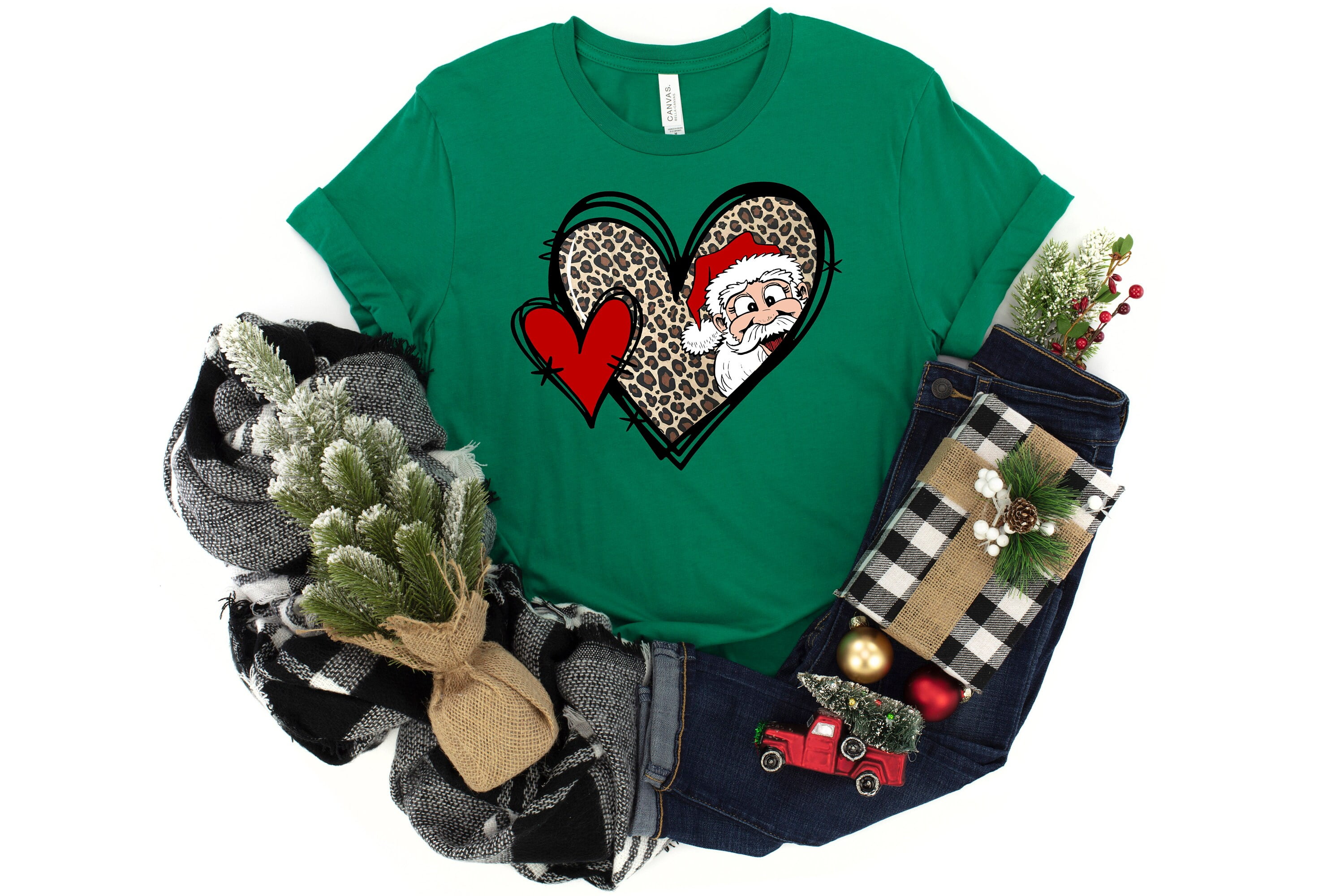 Camisa de amor de Navidad camisa de Santa camisa de amor de Santa ...