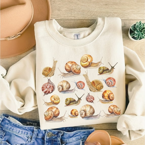 Camisa de caracoles, amante de los caracoles, camisa Cottagecore ...