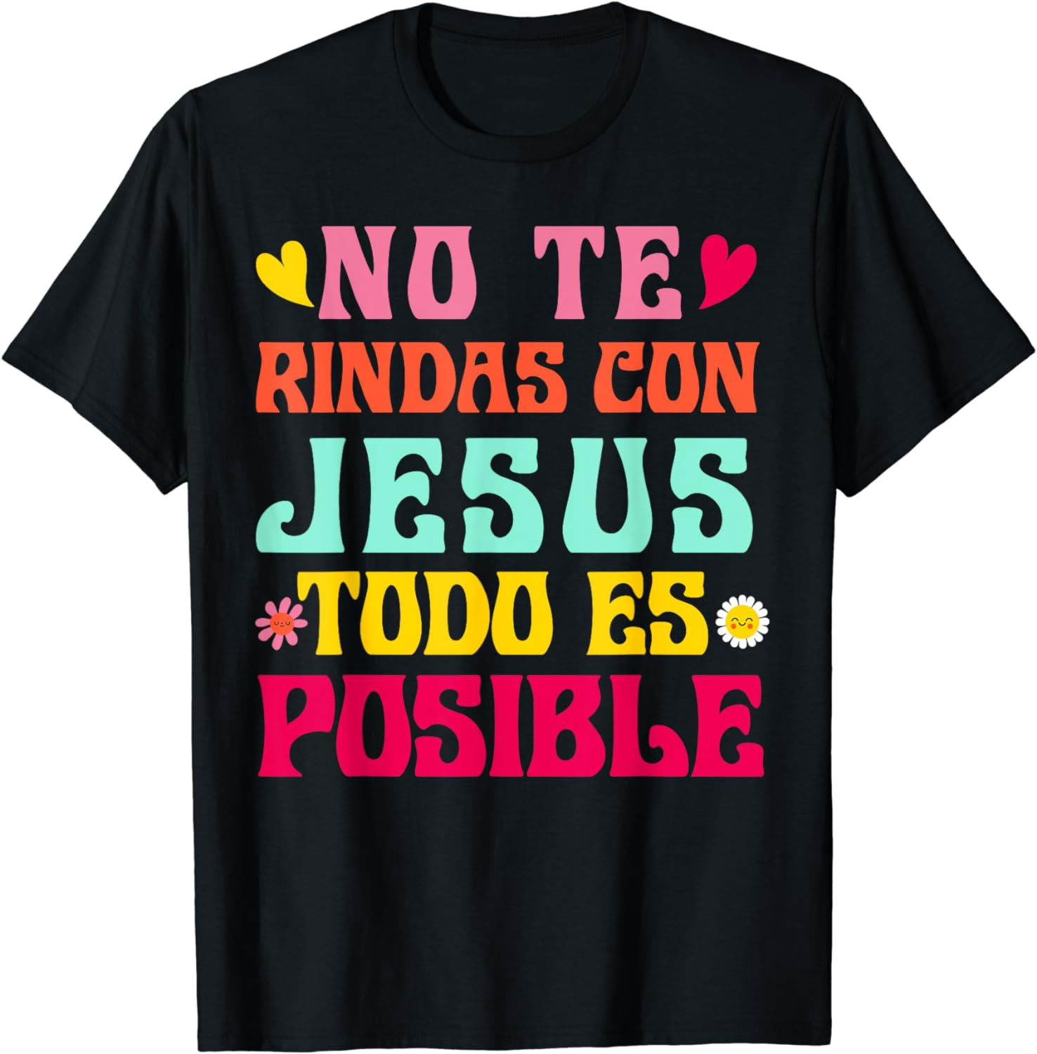 Camiseta Cristiana Para Mujer En Espanol Spanish Cristiano T-Shirt ...
