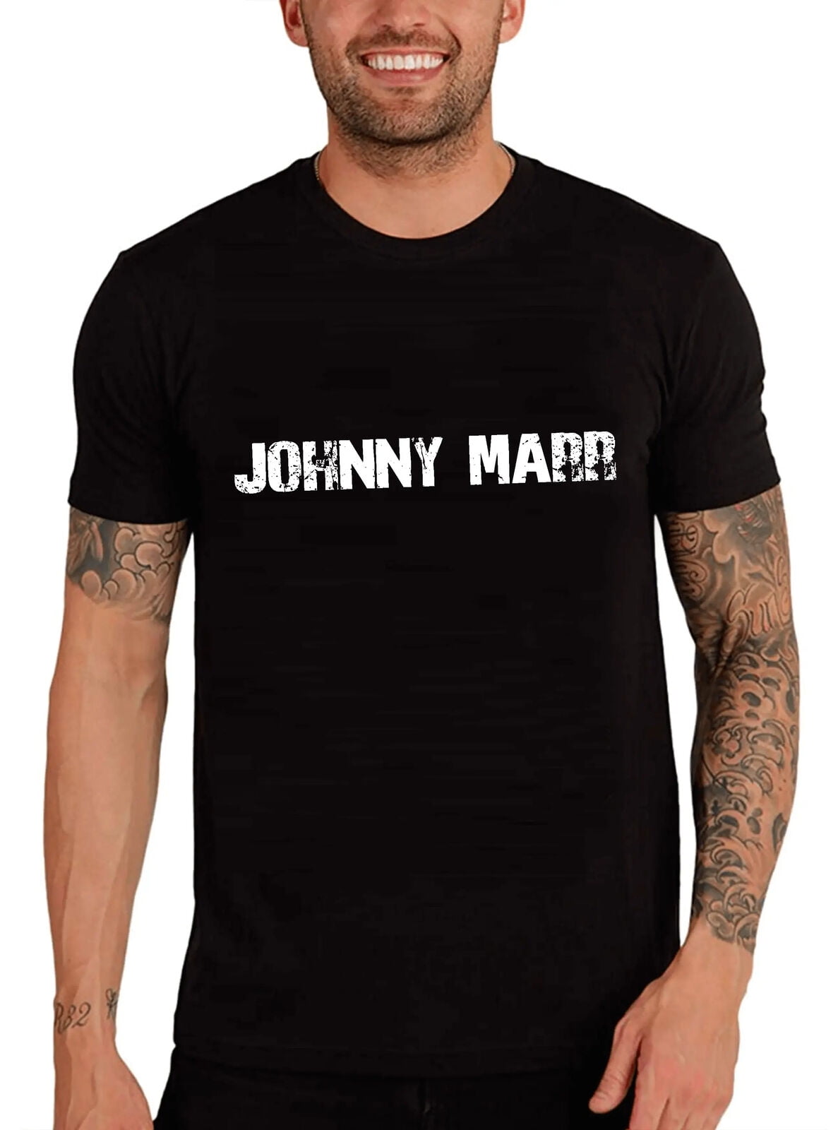 Camiseta Estampada para Hombre Johnny Marr T-shirt Vintage Manga Corta ...