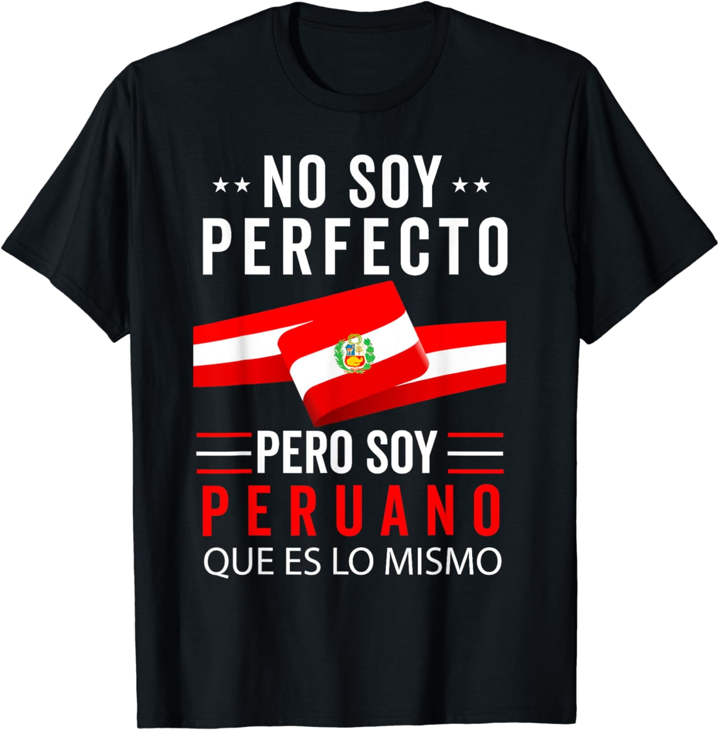Camiseta Peruana Peruvian Flag Pride Peru Map Men Hombre T-Shirt ...