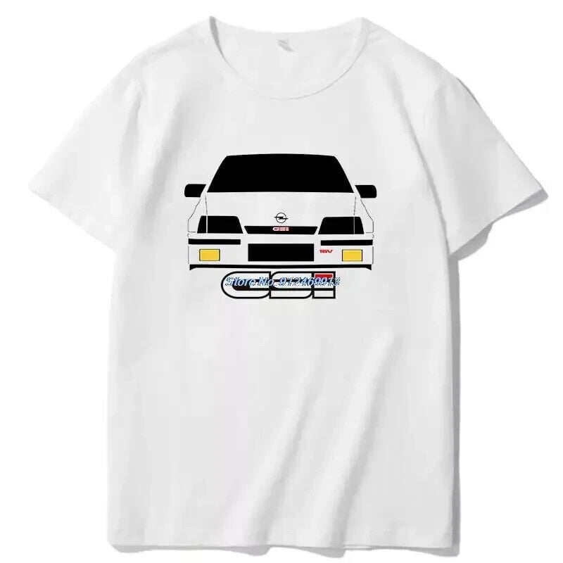 Camiseta blanca opel kadett gsi 16v graphic t shirts oversized t shirt ...