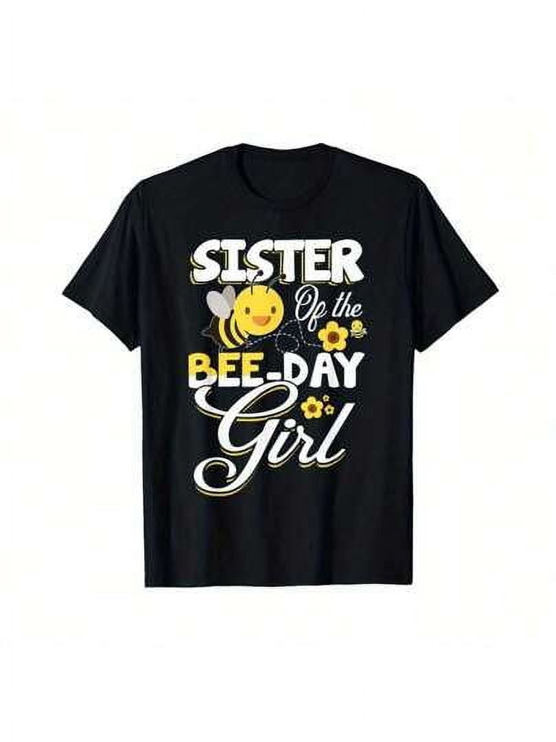 Camiseta como regalo con temática de fiesta de cumpleaños de la hermana ...