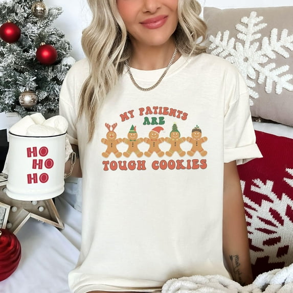 Camiseta de enfermera navideña, camiseta de pediatría navideña ...