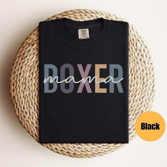 Camiseta de mamá bóxer Camiseta para amantes de los perros Regalo de ...