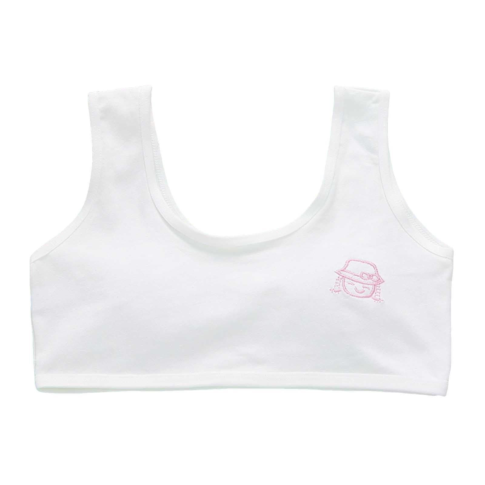 Camisole Style Kids Lightweight Seamless Teen Bra Girls Crop Top Bra ...