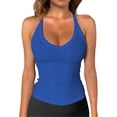 Camisole Tops For Women Workout Tops For Women Racerback Basic Tank ...
