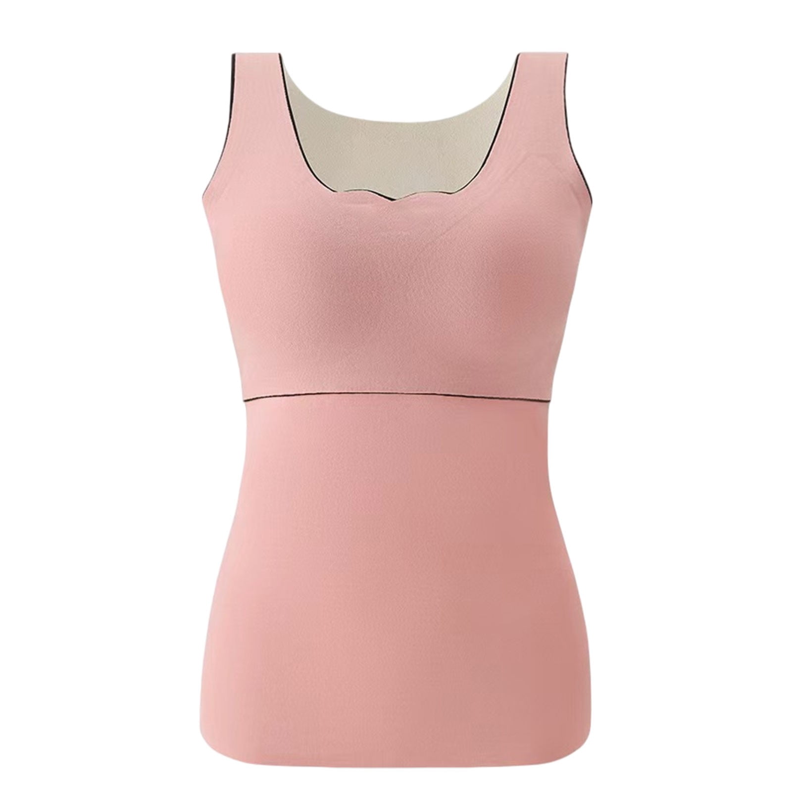 Camisoles and Tanks Pink Shapewear Bodysuit for Women Tummy Control ...