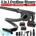 Camlekor 21V Cordless Lightweight Mini Leaf Blower with Powerful ...