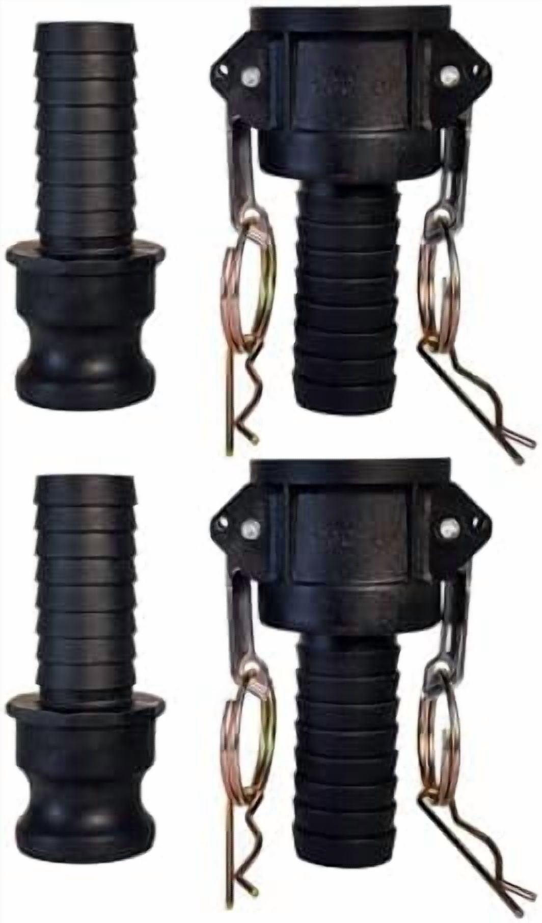Camlock Fittings 1 Inch Type C & E Polypropylene Cam and Groove Hose ...