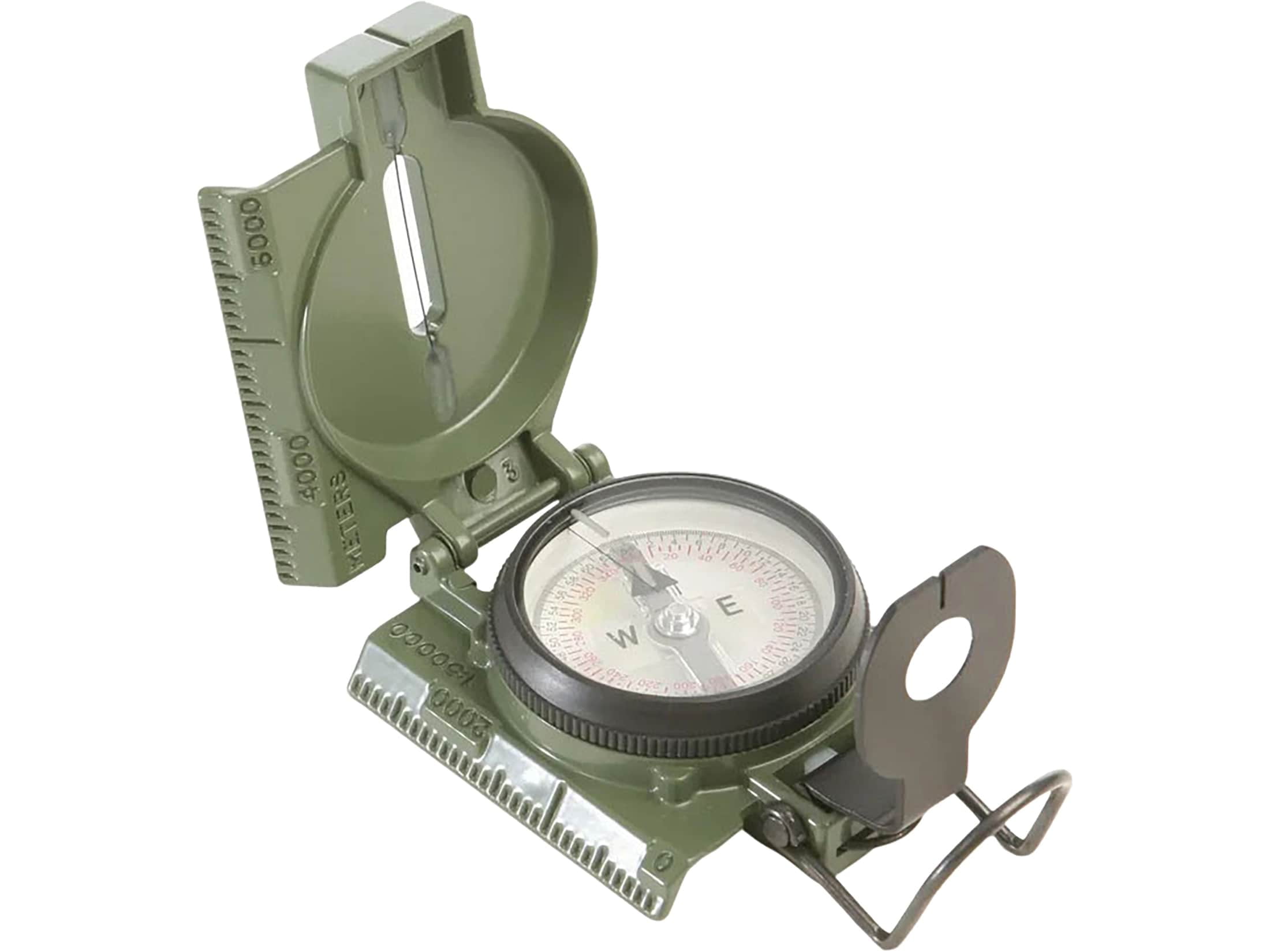 Cammenga Phosphorescent Lensatic Compass - Northern Hemisphere, Olive ...