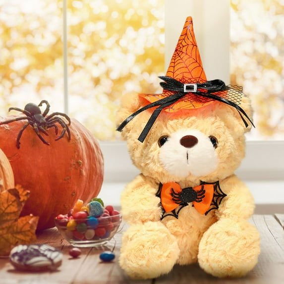 Camnix 11" Wizard Stuffed Animal Plush - Witch & Pumpkin Plush Toy with ...