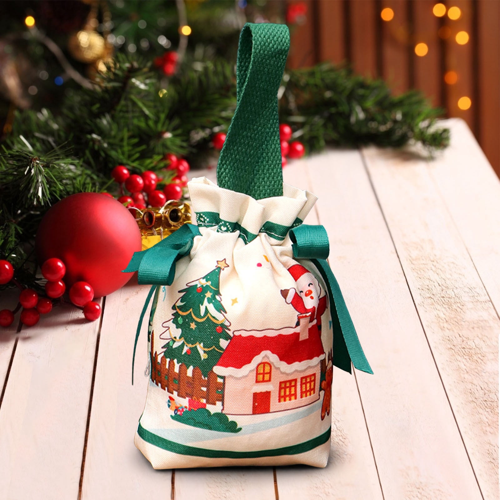Camnix Christmas Decorations Kids Gift Packaging Box Small Gift Box ...