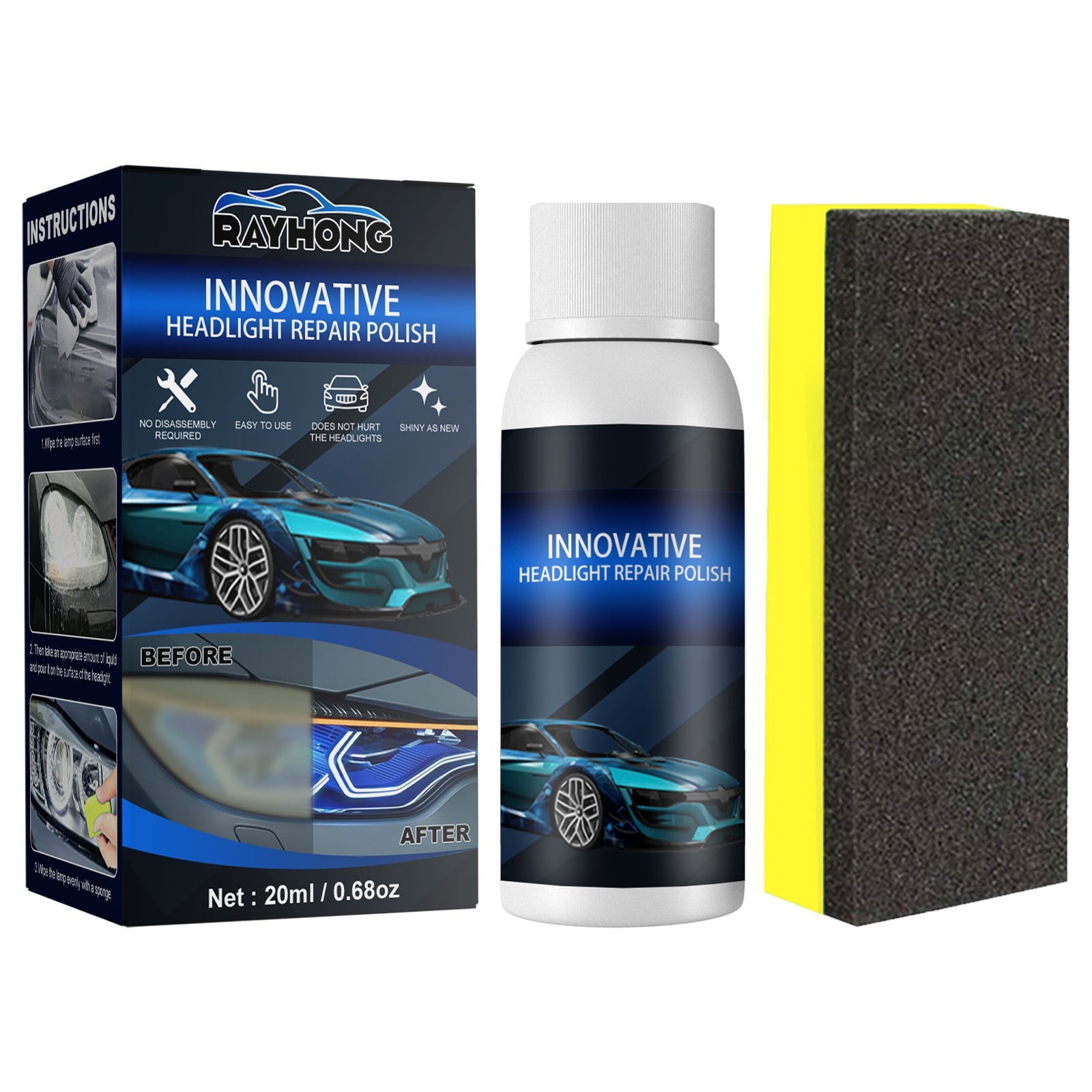 Camnix Scratch Remover for Vehicles,2025 New Car Scratch Repair Paste ...