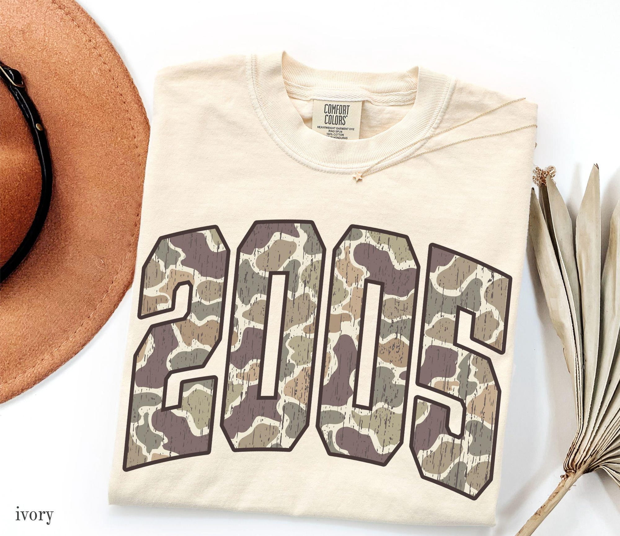 Camo 2005 Shirt 21st Birthday Gift For Women 21st Birthday Party Born ...