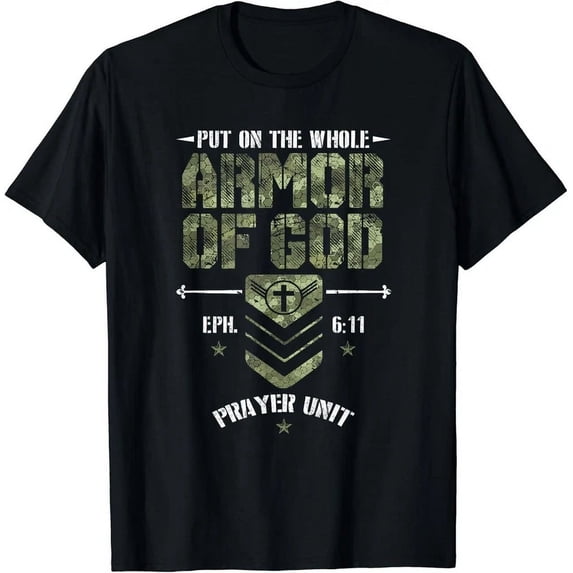 Camo Armor Of God Christians Religious Camouflage Gift Unisex T-Shirt ...