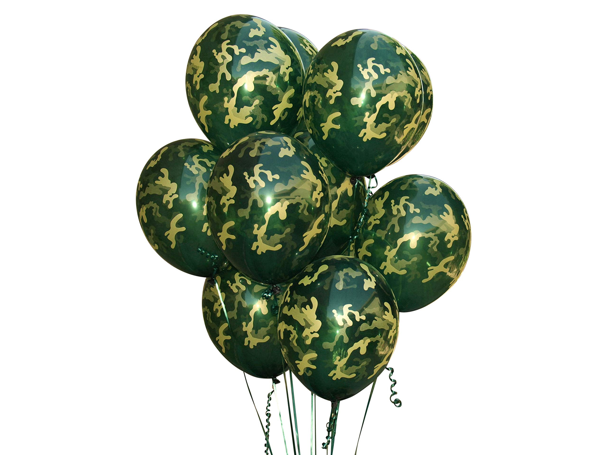 Camo Balloons. Army Party Decorations - Military Going Away Party, Or ...