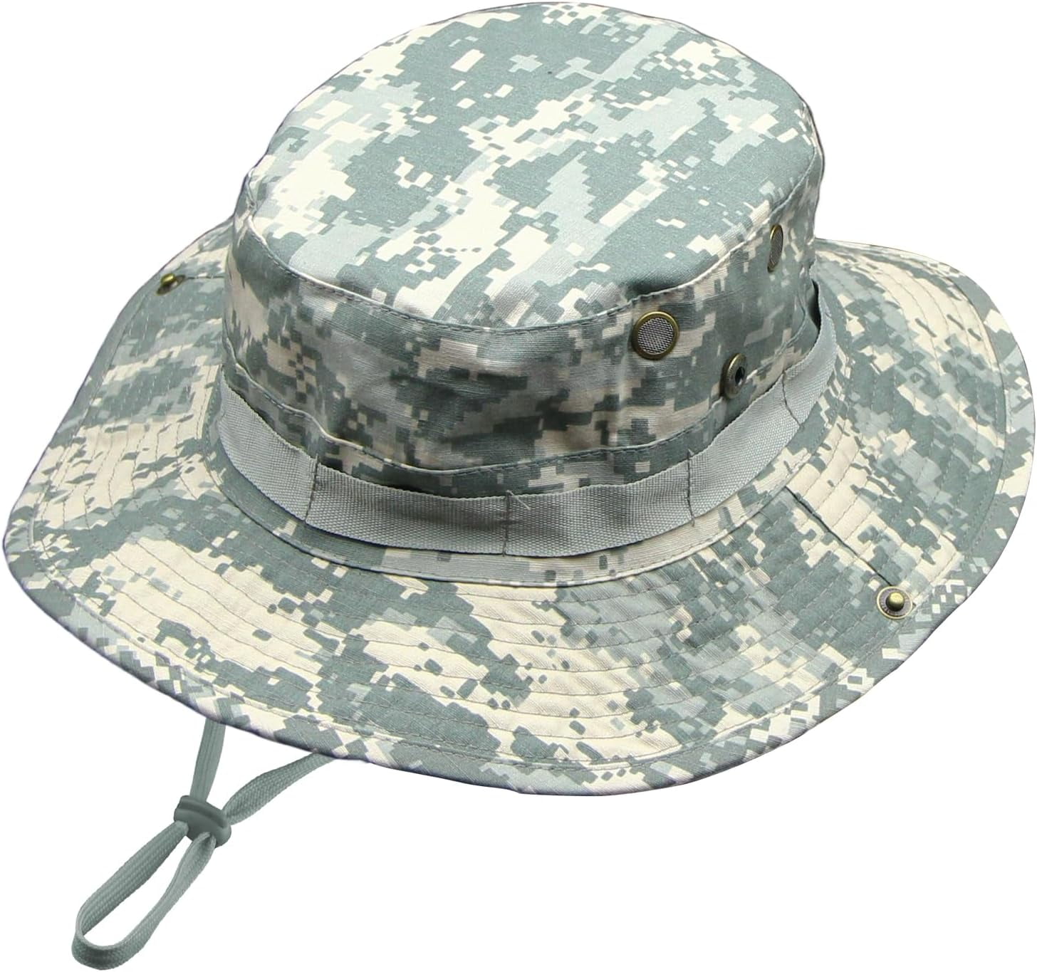 Camo Boonie Hat for Men Women, Military Tactical Wide Brim Bucket Hats ...