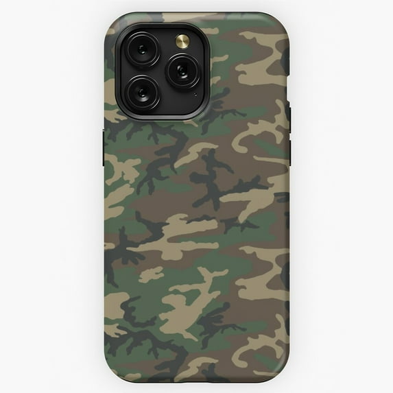 Camo Camouflage Classic Pattern iPhone Case 17 to 11 Pro Max - Walmart.com