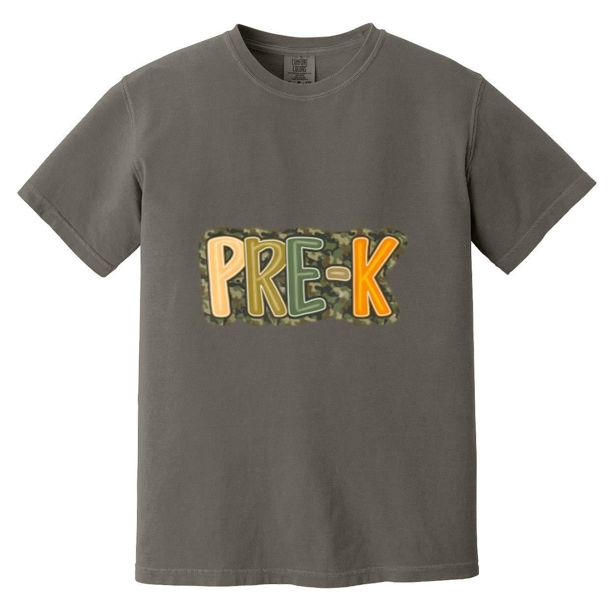 Camo Camouflage Preschool Pre K Dude Funny Back To School Boy Comfort ...