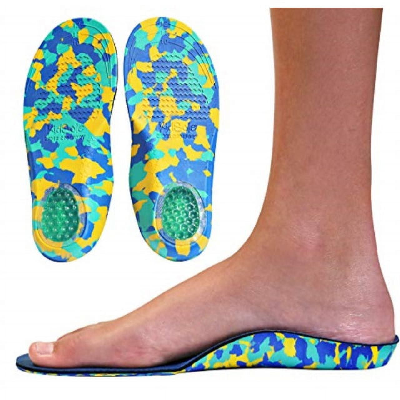 KidSole Camo Comfort - Moderate Arch Support Insole for Active Kids ...