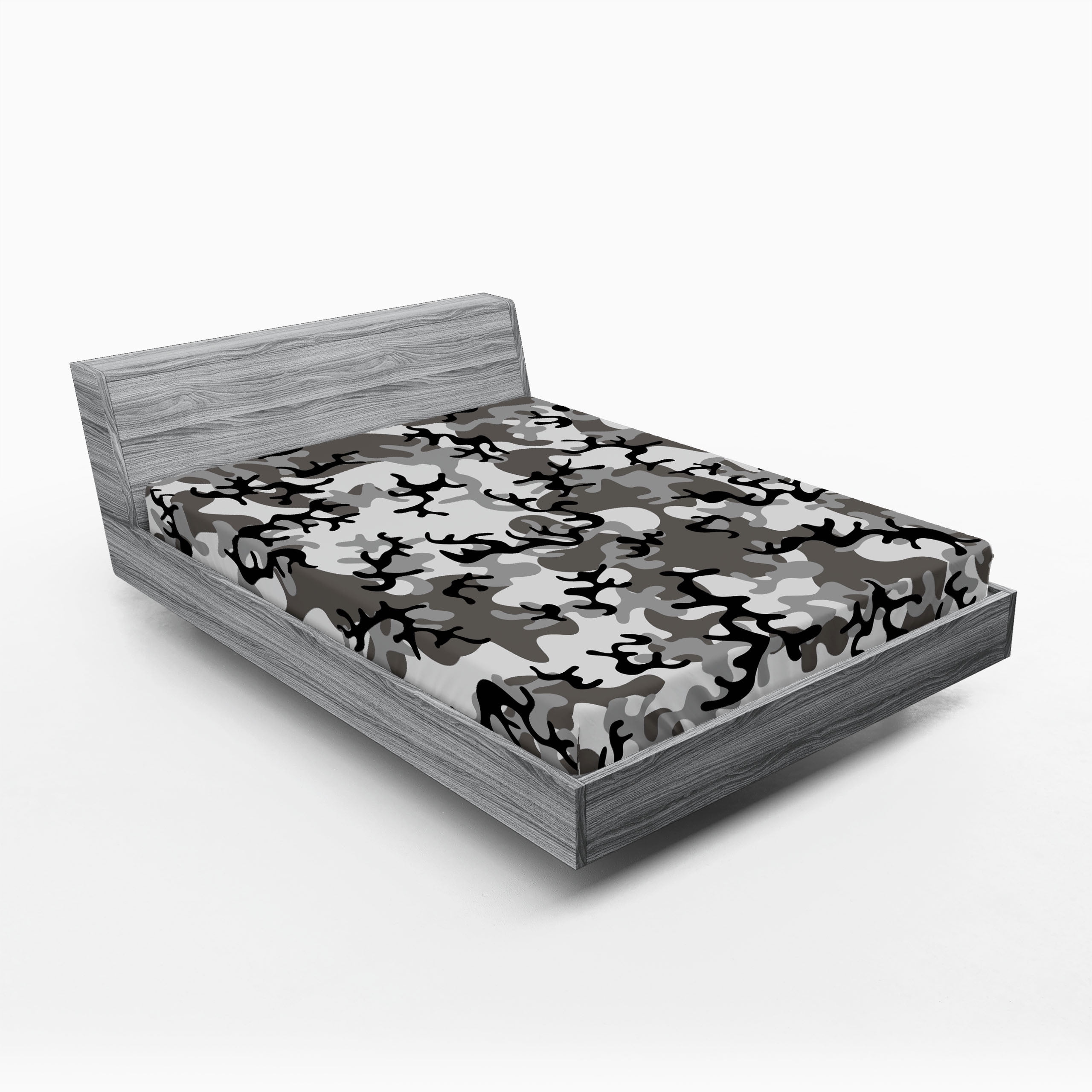 Camo Fitted Sheet, Camouflage Concept Concealment Artifice Hiding Force ...
