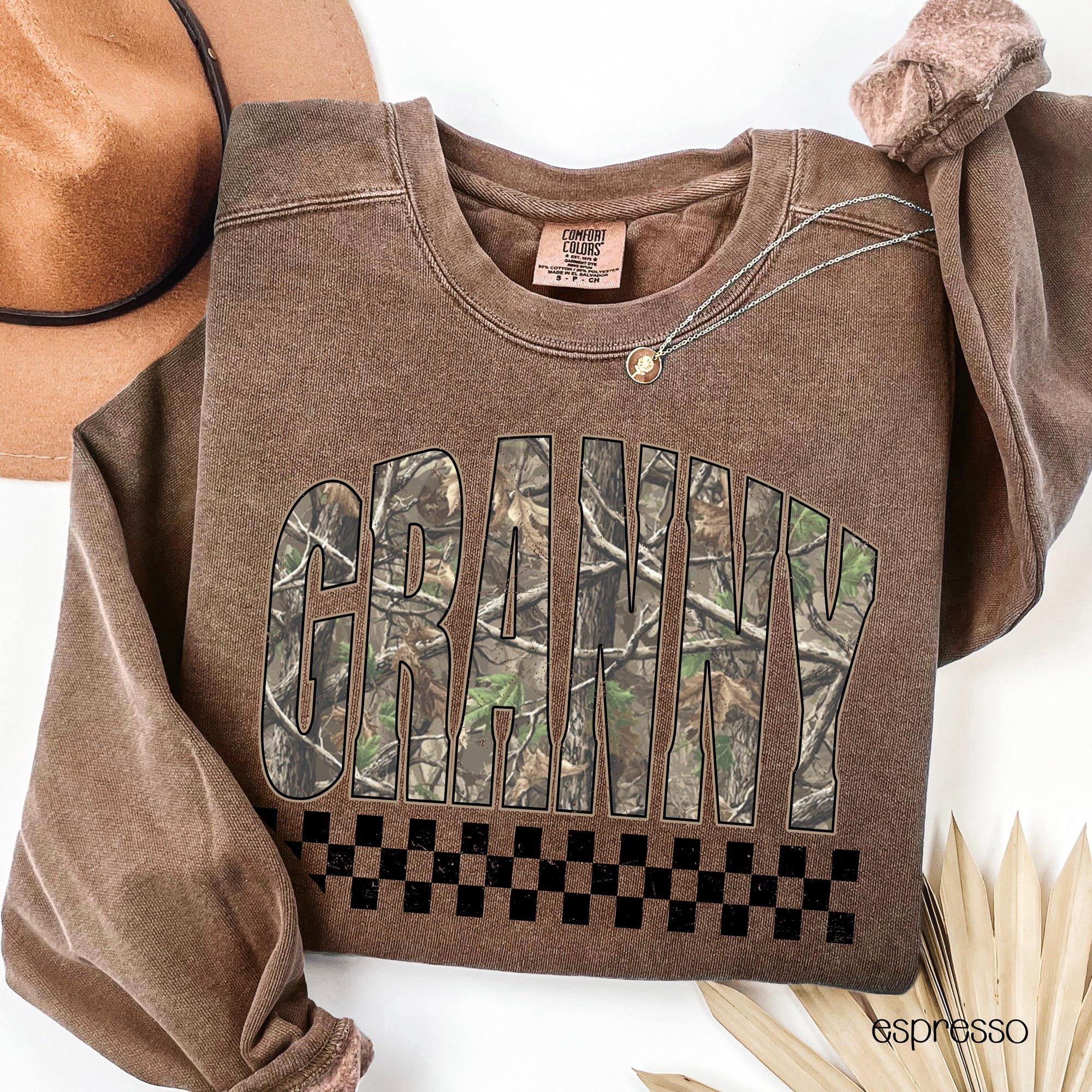 Camo Grandma TShirt Hunting Apparel Gift for Grandmother gift for ...