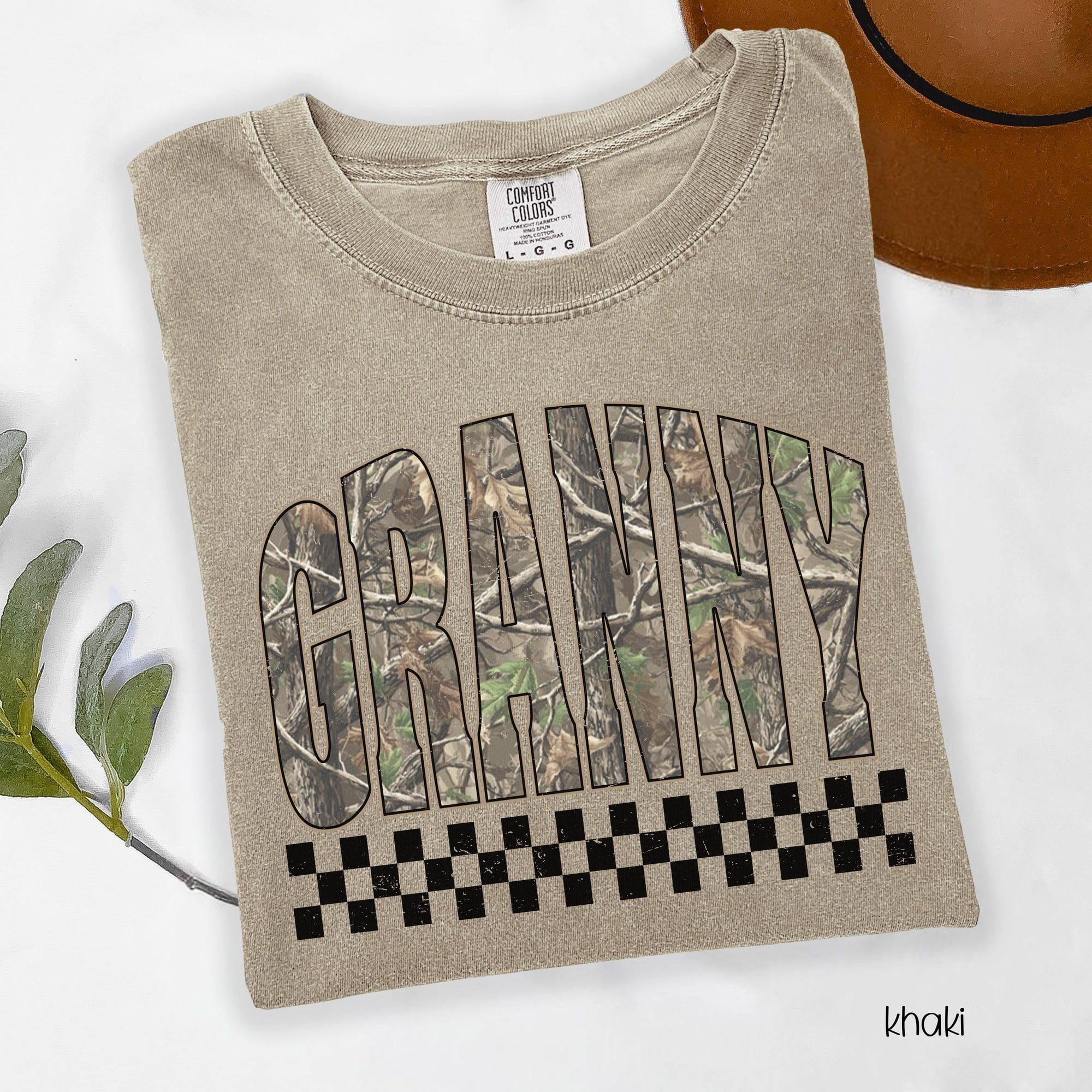 Camo GrandmaTshirt Hunting Apparel Gift for Grandmother gift for granny ...