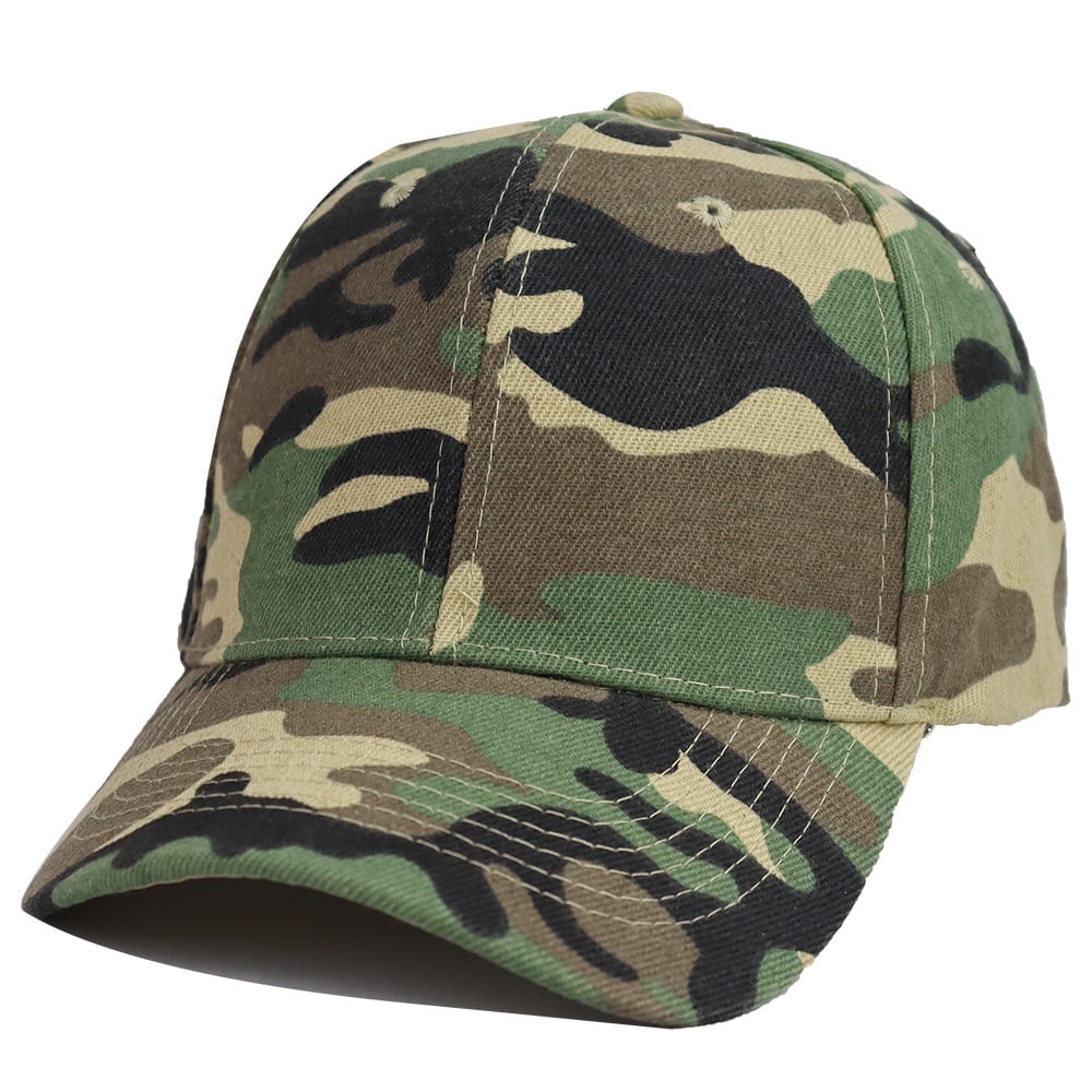 Camo Hat for Men Women, Adjustable Gray Army Military Camouflage ...