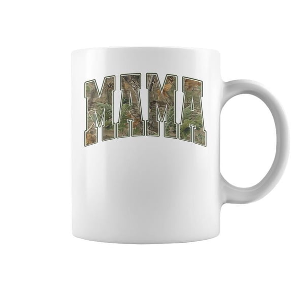 Camo Hunting Mama Old Camo Mom Mothers Day Hunting Wife Coffee Mugs ...