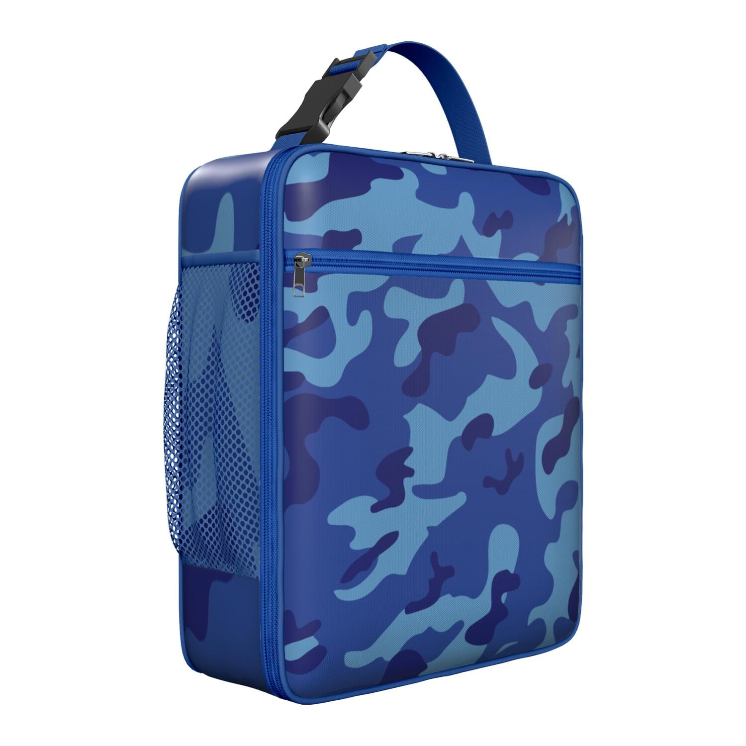 Camo Insulated Lunch Bag – Tactical Army Woodland & Desert Camouflage ...