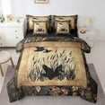 Camo Mallard Duck Bedding Set 7 Piece Rustic Cabin Twin Comforter Set ...
