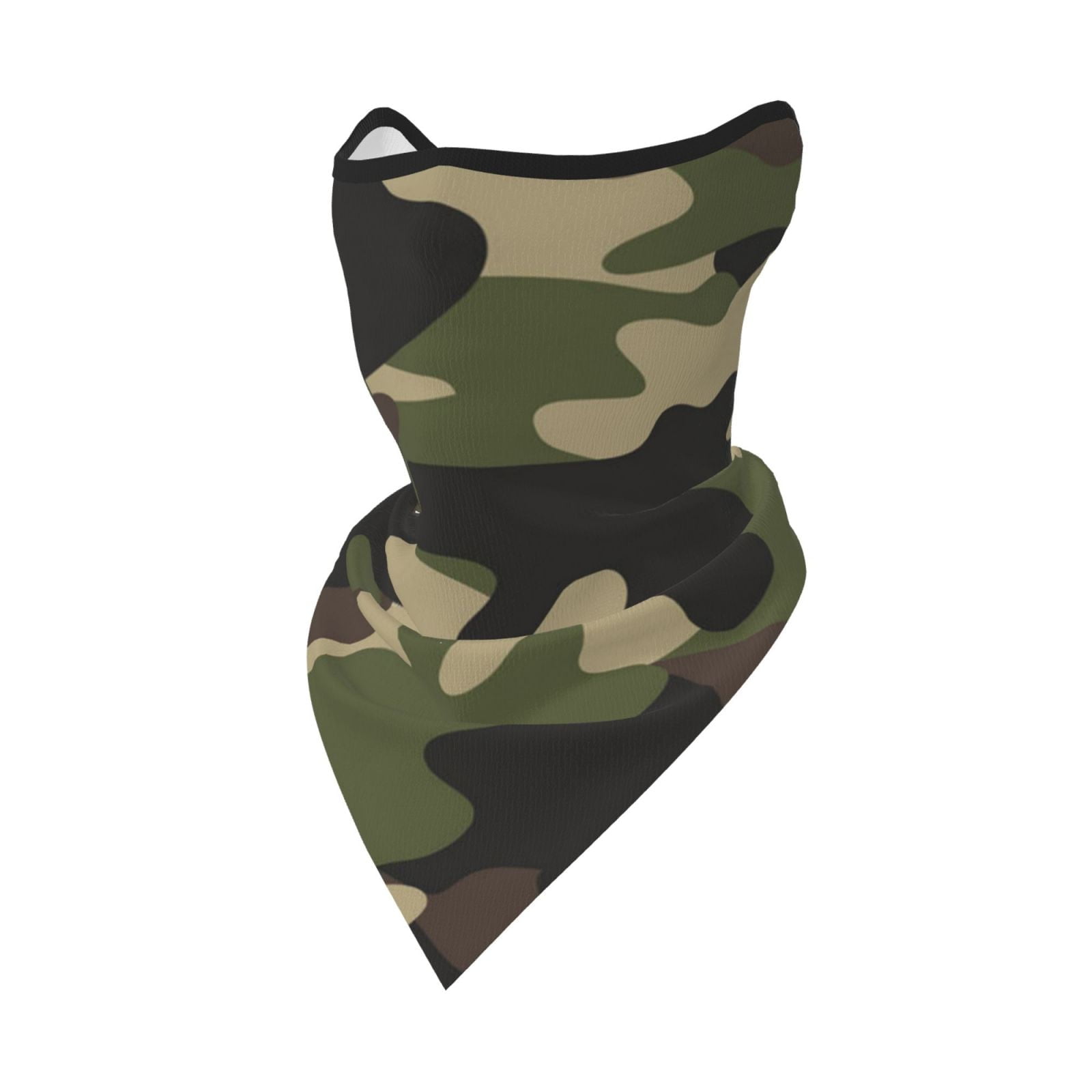 Camo Neck Gaiter Balaclava Face Scarf Mask Quick-Dry Half Masks For ...