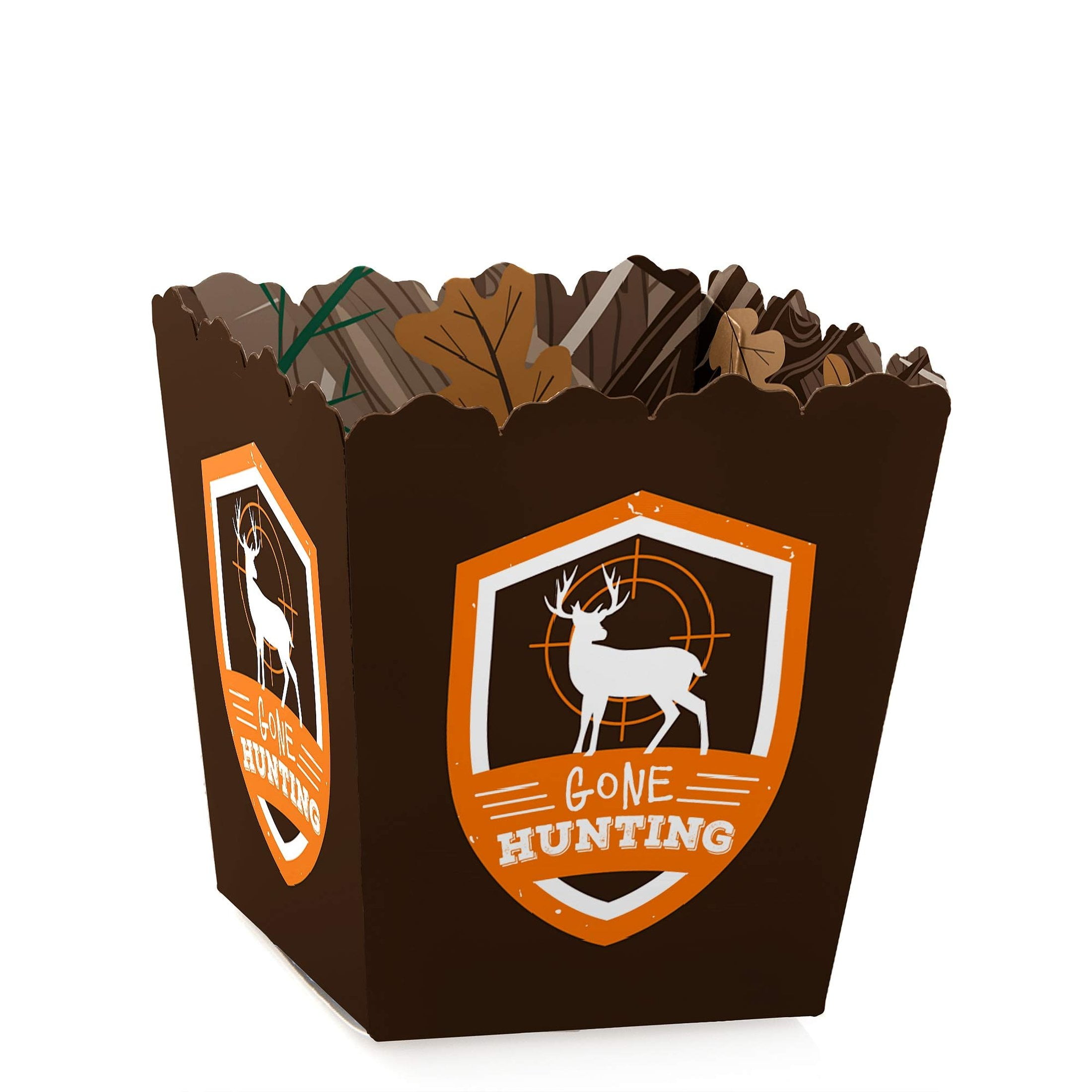 Camo Party Favor Boxes for Hunting Themed Celebrations - Set of 12 Mini ...