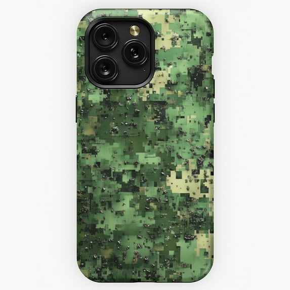 Camo Pattern Stylish Outdoors iPhone Case 17 through 11 Pro Max ...